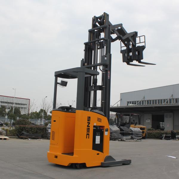 Quality 1.5 Ton 2 Ton Double Deep Reach Truck with AC Motor and Duplex / Triplex Full for sale