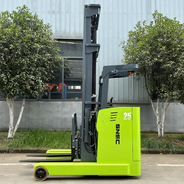 Quality SNSC 1.8 2.0 2.5 Ton Electric Reach Truck with Automatic Japan Shimadzu for sale