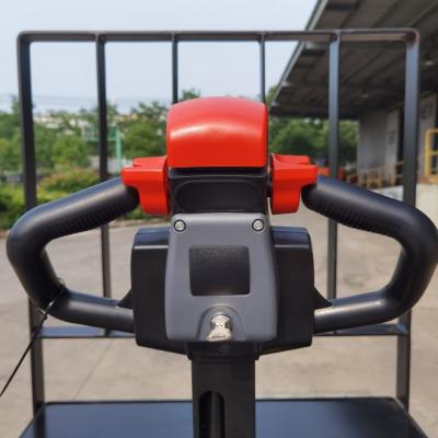 Cina Negozi di abbigliamento Camion elettrico a pallet 2 tonnellate 1638 mm Lunghezza della forchetta Facile da mantenere in vendita