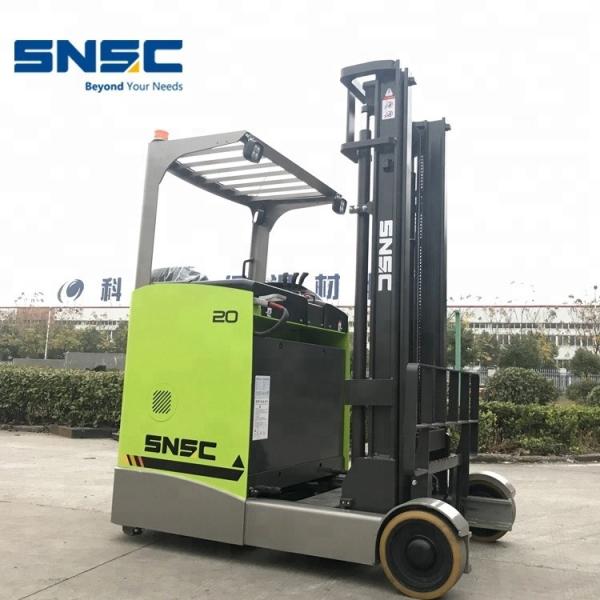 Quality AC Motor Powered SNSC 1.6 ton 2 ton Electric Reach Truck with Pneumatic Standard for sale