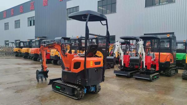 Quality CE EPA 1T 1.5T 2T 3.5T Crawler Mini Excavator Digger With Eaton Hydraulic Valve for sale