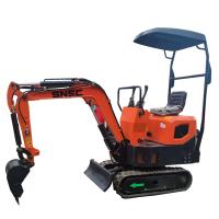 Quality 1.7ton Hydraulic Crawler Excavator With 0.06m3 Bucket Capacity And 18.1kw Power for sale