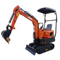 Quality 7kw Diesel Oil Engine 1 ton 2 ton Digger Micro Small Mini Excavator for for sale