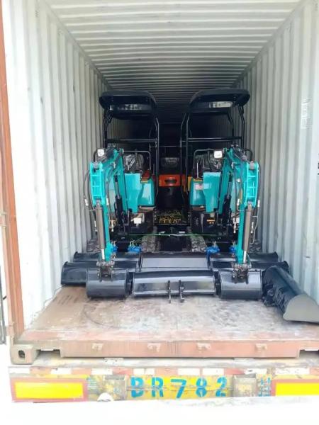 Quality 7kw Diesel Oil Engine 1 ton 2 ton Digger Micro Small Mini Excavator for for sale
