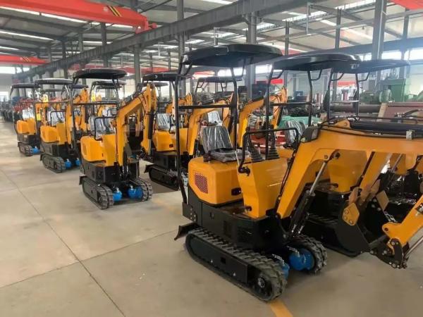 Quality 7kw Diesel Oil Engine 1 ton 2 ton Digger Micro Small Mini Excavator for for sale