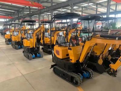 China JIAHE cilindro hidráulico equipado com mini-excavadora de uma tonelada para aplicações versáteis à venda