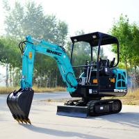 Quality 20kw Micro Small Mini Escavator Hydraulic Crawler Digger Excavator 1.7ton for sale