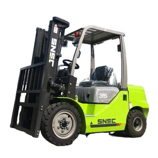 Quality 2065mm Mast Height 3.5 Ton Mini Rough Terrain 4x4 Diesel Forklift with Container Mast for sale