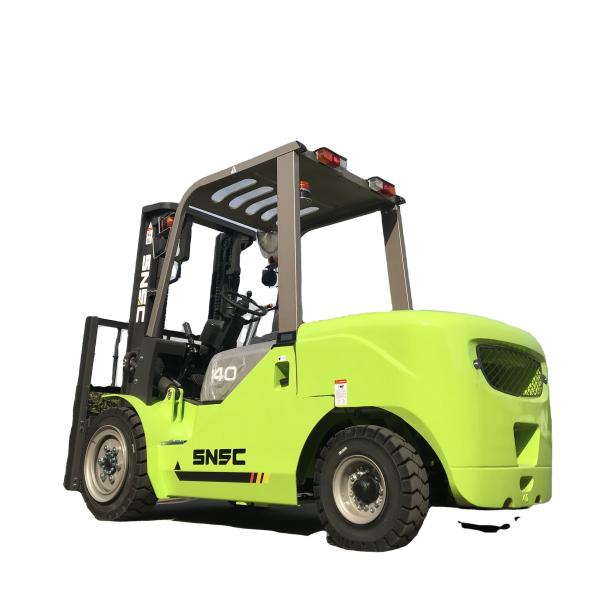 Quality 3.5 Ton 3000kg Triple Mast Diesel Forklift Off Road 4X4 Wheel Loader for Home on Farms for sale