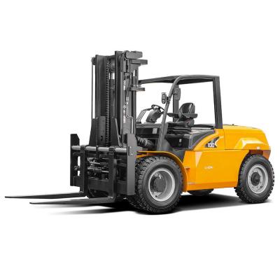 China 22500lbs 10 Ton Capacity Li-Ion Counterbalance Forklift for sale