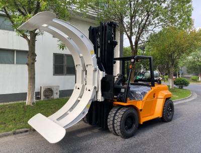 China ICE 5Ton 6Ton 7Ton Dual Fuel LPG Gas Gasoline Gura Horquilla Montacargas Forklift Truck à venda