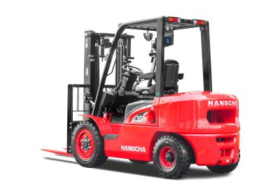 Cina Tre tonnellate di carrello elevatore diesel con motore giapponese Triplex 4,5 metri Mast Side Shifter Solid Tires in vendita