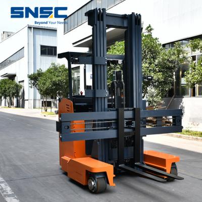 Cina 2.5 tonnellate 3 tonnellate carrello elevatore elettrico stretta multi-direzionale per la manipolazione di materiali lunghi in vendita