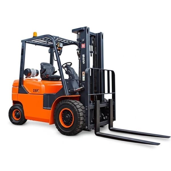 Quality 3.5t Diesel Forklift with Pneumatic Tires and 2060mm Turning Radius for sale