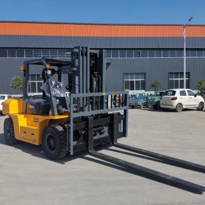 China 7-ton Hydraulic Diesel Forklift Equipped With A Six Cylinder Diesel Engine for sale