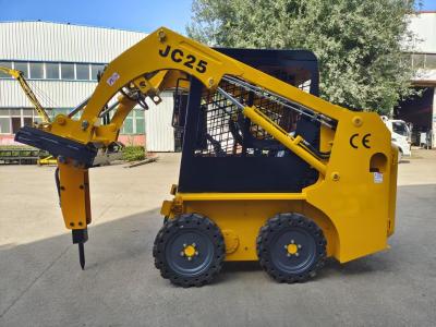 Cina Skid Steer Loader Compatto SNSC JC25 Capacità di Carico 380kg Con Opzione Motori Kubota Yanmar in vendita