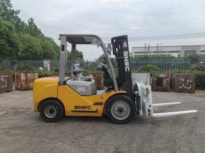 China SNSC 3.5 Ton Diesel Forklift With Side Shift And Fork Positioner for sale