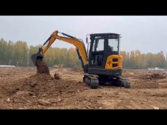 7kw Diesel Oil Engine 1 ton 2 ton Digger Micro Small Mini Excavator for Construction
