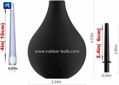 Cina Lampadina Kit With del clistere delle donne 224ml degli uomini 4 ugelli sostituibili in vendita