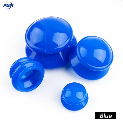 Cina Tazze stabilite foggianti a coppa del silicone dell'attrezzatura di massaggio celluliti riutilizzabili del silicone di cura del corpo delle anti in vendita