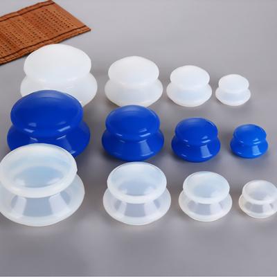 Cina Tazze stabilite foggianti a coppa del silicone dell'attrezzatura di massaggio celluliti riutilizzabili del silicone di cura del corpo delle anti in vendita