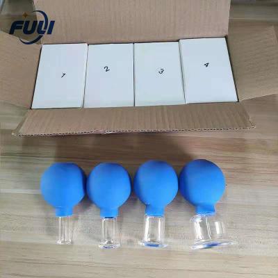 Cina Silicone facciale di vuoto di gomma di aspirazione che foggia a coppa senza silicone di aspirazione di vuoto delle celluliti del massaggiatore del fuoco in vendita