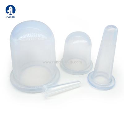 Cina 4 anti celluliti dei pc massaggiano il corredo foggiante a coppa del trattamento di massaggio differente del silicone di vuoto di dimensioni tazze di 4 e del petrolio in vendita