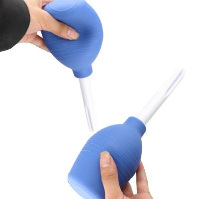Cina Ftalati anali di Bpa della lampadina del clistere del silicone facile di compressione liberi in vendita