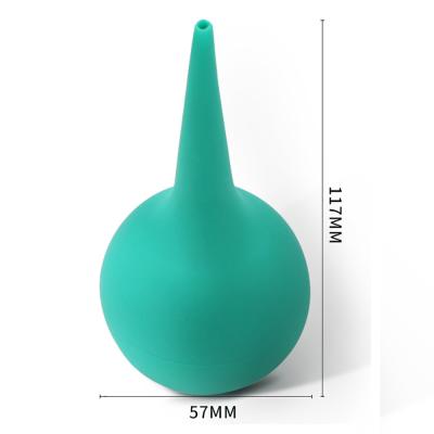 China bola preta azul da seringa da orelha do PVC de 60ml 90ml 120ml para produtos descartáveis médicos à venda