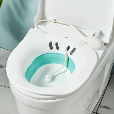 Cina Semicupio con il termometro per il trattamento di emorroidi di Seat di toilette, cura successiva al parto, Yoni Steam Kit For Women pieghevole in vendita