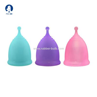 Cina Dimensione mestruale S L della tazza 1PC del silicone molle variopinto di sanità per igiene femminile in vendita