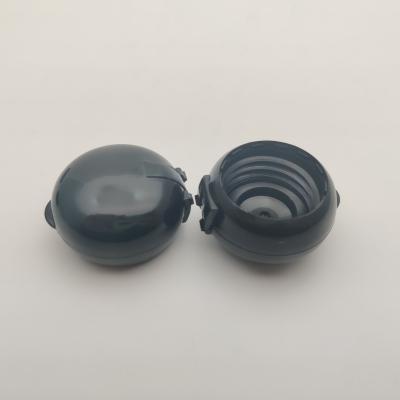 Cina 24 chiusure di plastica di Flip Top Cap With Ribbed di forma di 410 palle in vendita