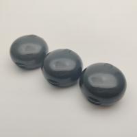China 24 410 Ball Shape Plastic Flip Top Cap With Ribbed Closure for sale