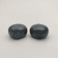 China 24 410 Ball Shape Plastic Flip Top Cap With Ribbed Closure for sale