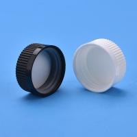 China Ribbed Closure 32mm Child Resistant Cap For Pill Bottle for sale