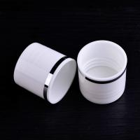China PP White Plastic Screw Cover Caps , 24/415 Continuous Thread Closure for sale