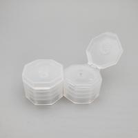 China OEM 28mm Octagonal Squeeze Pet Plastic Flip Top Cap for sale