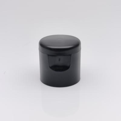 Cina 20/410 di coperchio a vite di plastica di superficie liscio nero per la bottiglia del condizionatore in vendita