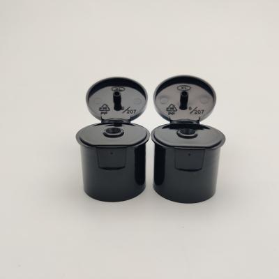Cina Bottiglia di plastica del dispositivo di rimozione di abitudine 24/415 pp Flip Top Cap For Makeup in vendita