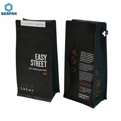 中国 平底のResealable印刷されたコーヒー バッグを立てること 販売のため