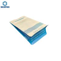 China 100g Flat Bottom Coffee Bag for sale