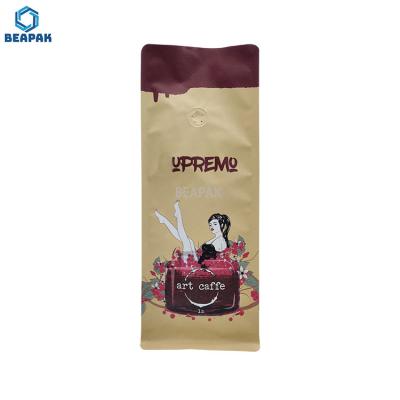 Cina la carta kraft di 500g Sta sul sacchetto in vendita