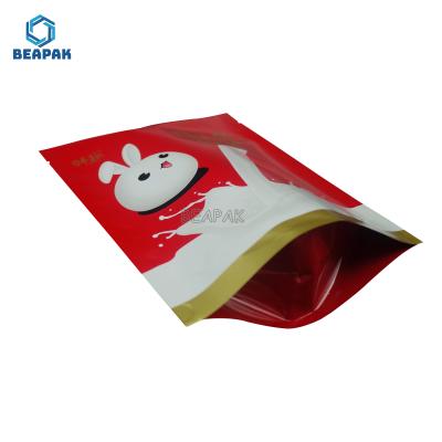 Cina Riciclabile stia sui sacchetti stampati Digital 50 micron di borse di plastica dello spuntino in vendita