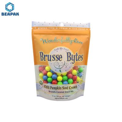 Cina borse d'imballaggio del Granola di plastica in piedi del sacchetto della radura della stagnola di 500g 20Oz in vendita