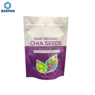 Cina borse d'imballaggio del Granola di plastica in piedi del sacchetto della radura della stagnola di 500g 20Oz in vendita