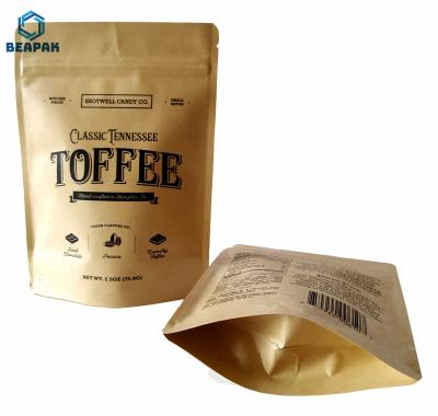 Cina A chiusura lampo di plastica di PET/AL/PE 750ml stanno sul sacchetto in vendita