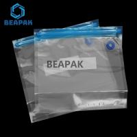 China Reusable Sealed Sous Vide Zip Bag For Food Processing for sale