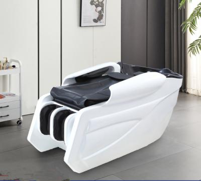 China Hot Saling Electric Massage Shampoo Chair Bed Hair Salon Backwash Unit Salon Sink Shampoo Chairs In Stock for sale