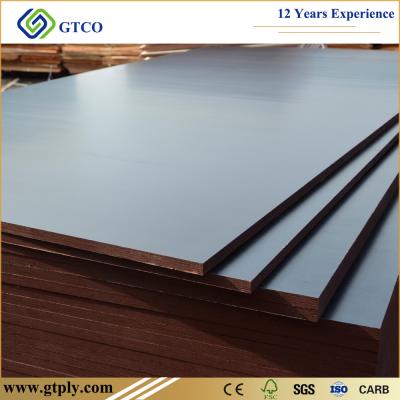 China Cheap Price 15mm Black Filmed Plywood For Concrete Formworks for sale