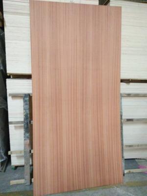China 820X2050X2.7mm Sapeli Door Skin Plywood for sale